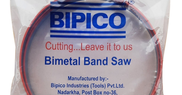 Bipico make Bimetal Bandsaw Blade M 42 Grade - 3300 x 27 x 0.90 x 5/8 TPI